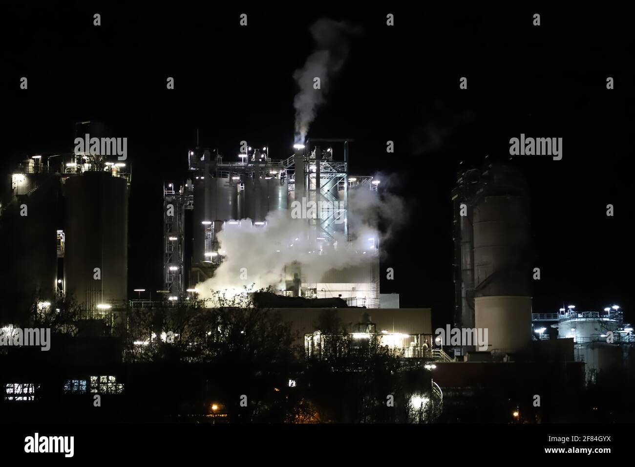 Dark mysterious factory hi-res stock photography and images - Alamy