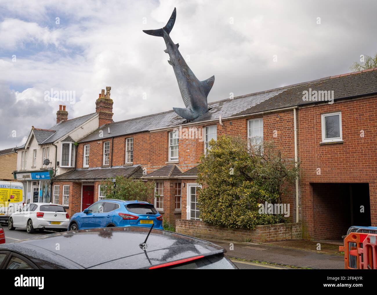 Shark House Oxford Stock Photo - Alamy