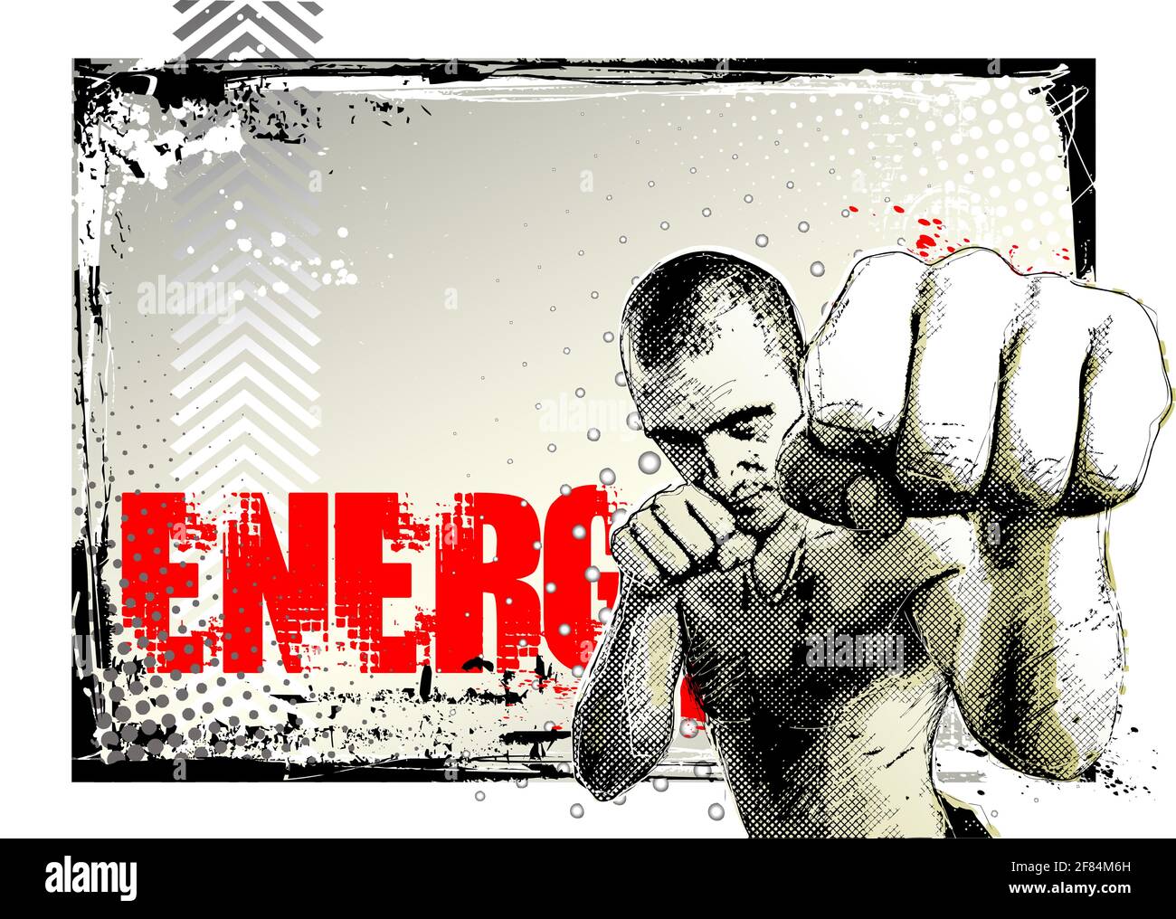 fighting poster background Stock Vector Image & Art - Alamy