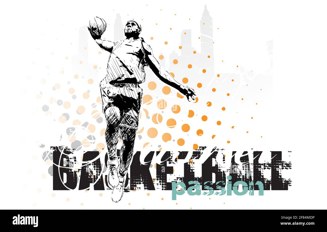 basketball poster background Stock Vector Image & Art - Alamy