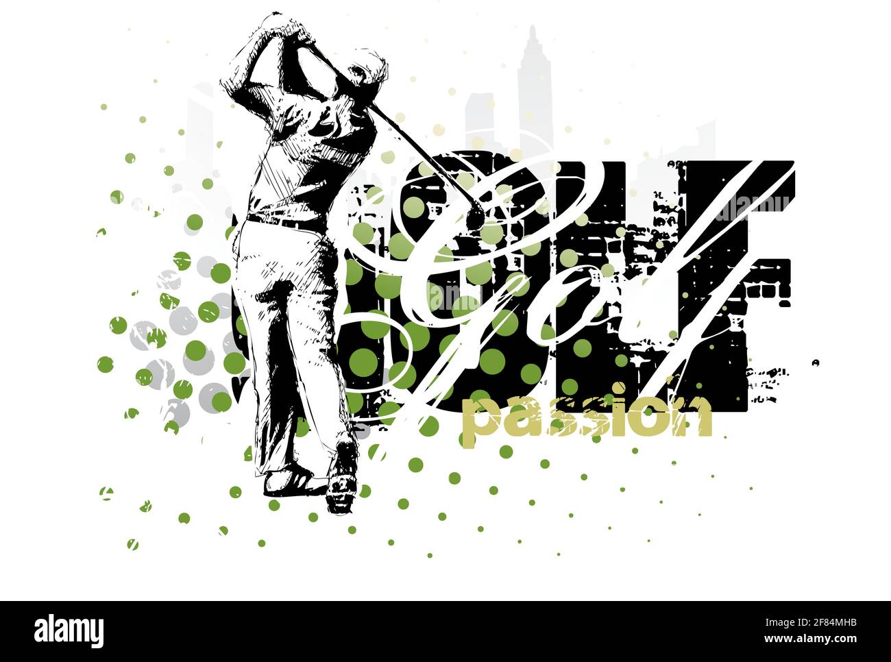 golf poster background Stock Vector Image & Art - Alamy