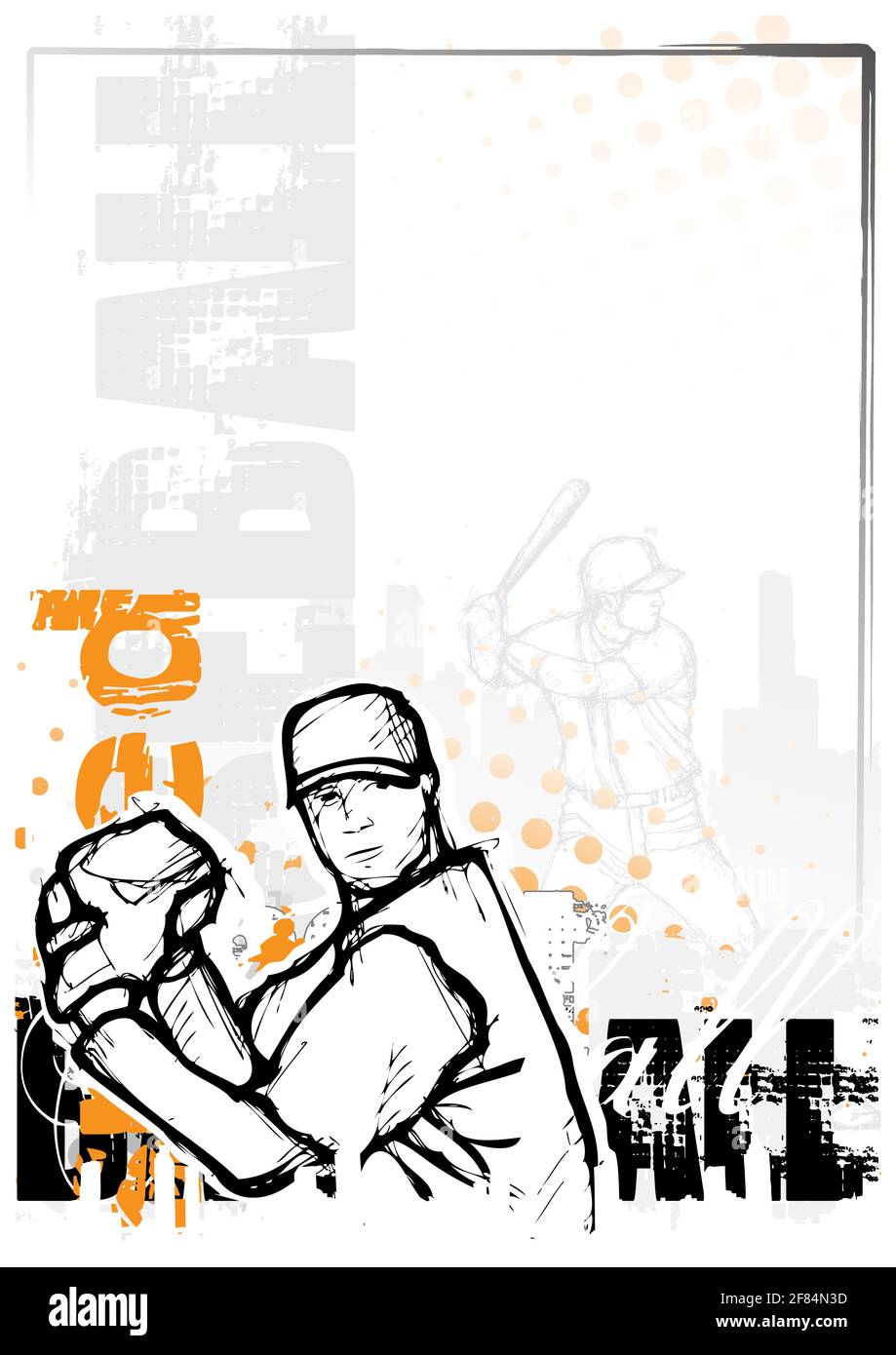 baseball poster background Stock Vector Image & Art - Alamy