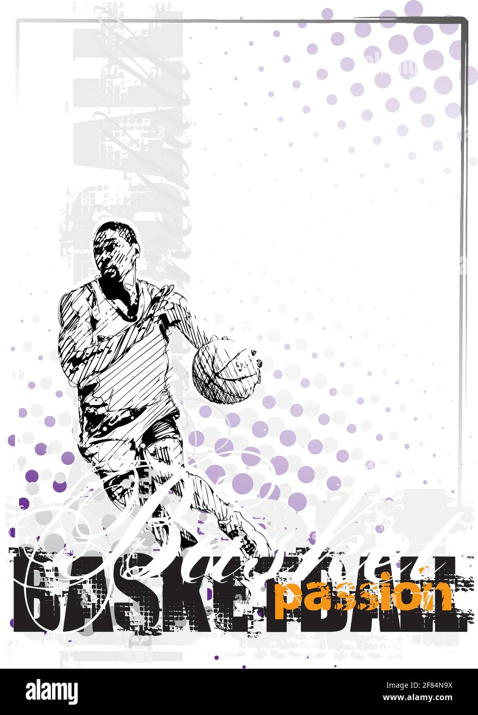 basketball poster background Stock Vector Image & Art - Alamy