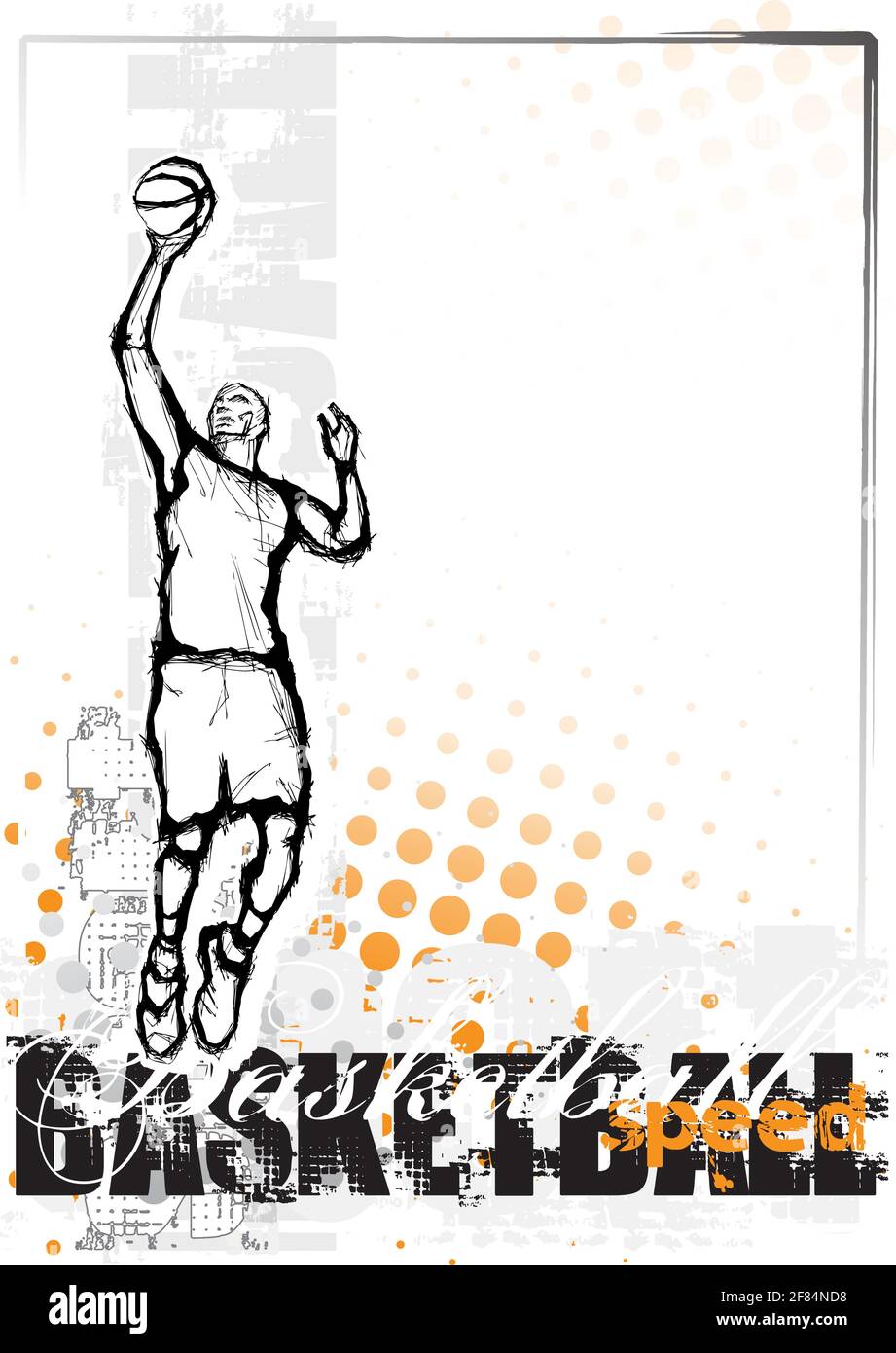 basketball poster background Stock Vector Image & Art - Alamy
