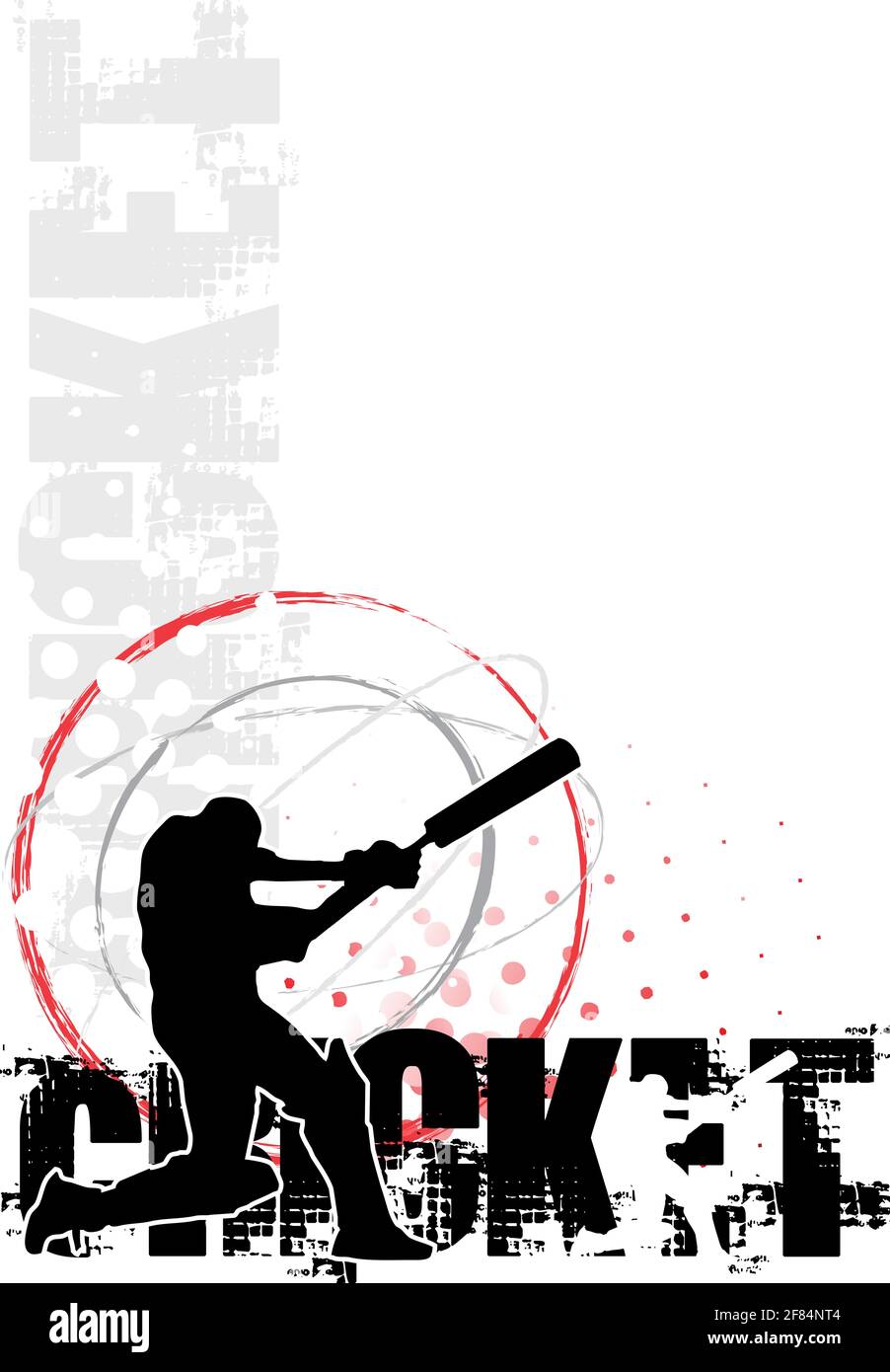cricket poster background Stock Vector Image & Art - Alamy