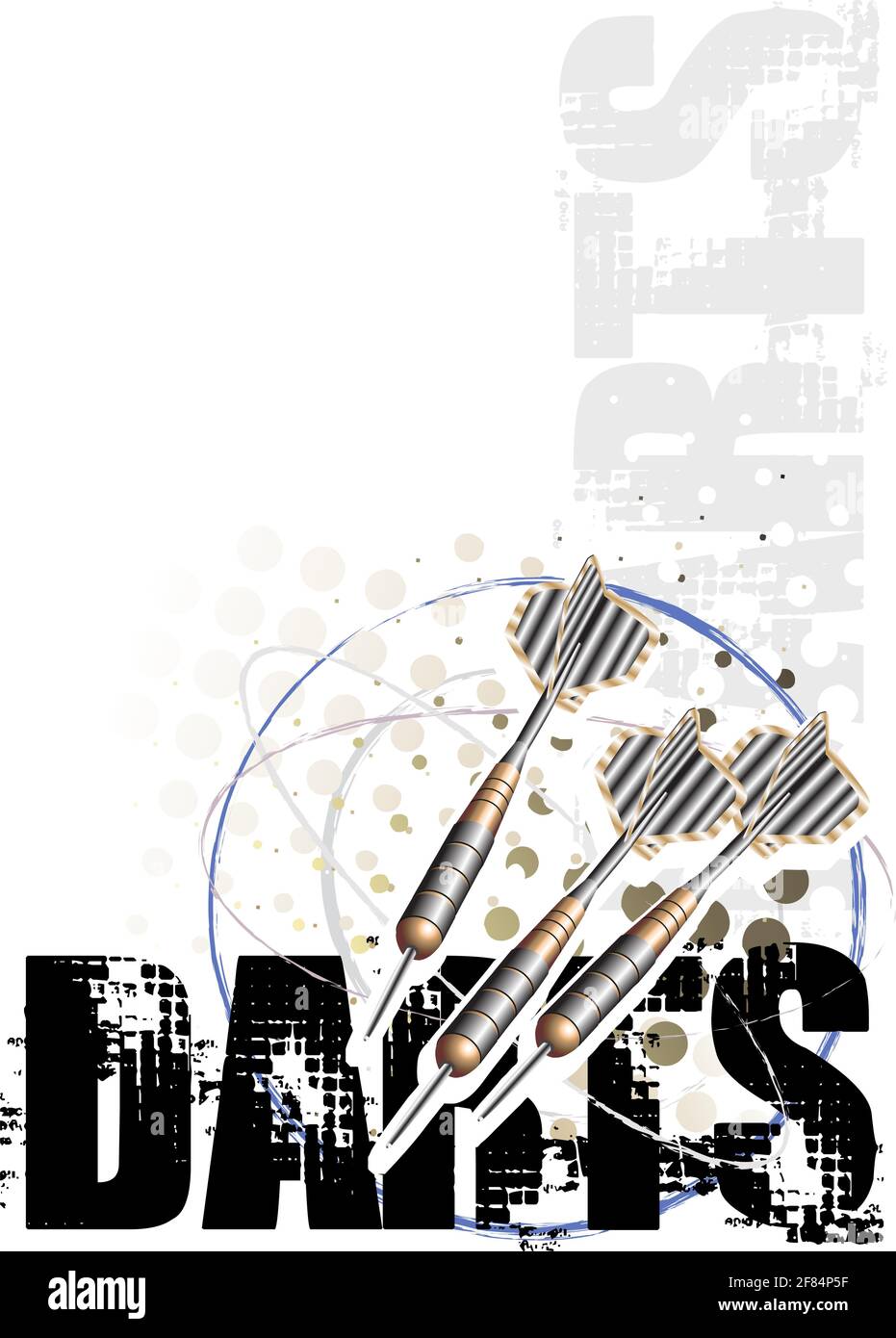 darts poster background Stock Vector Image & Art - Alamy