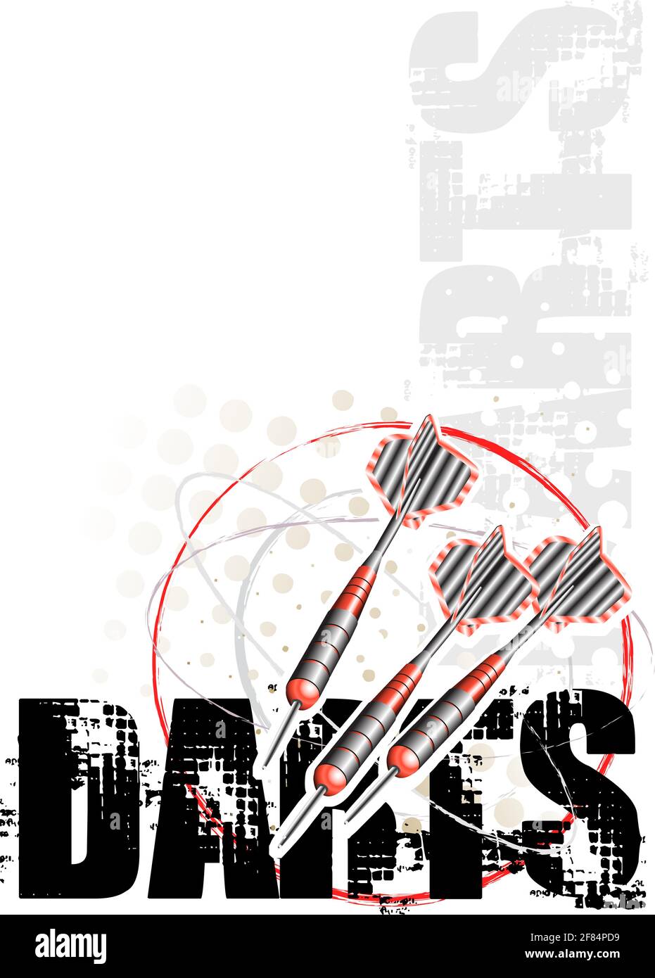 darts poster background Stock Vector Image & Art - Alamy