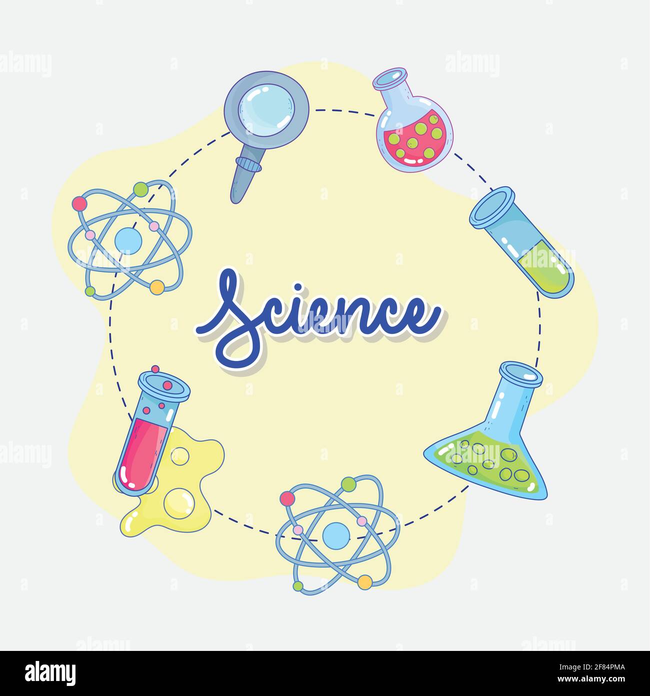 science education chemistry test tubes Stock Vector Image & Art - Alamy