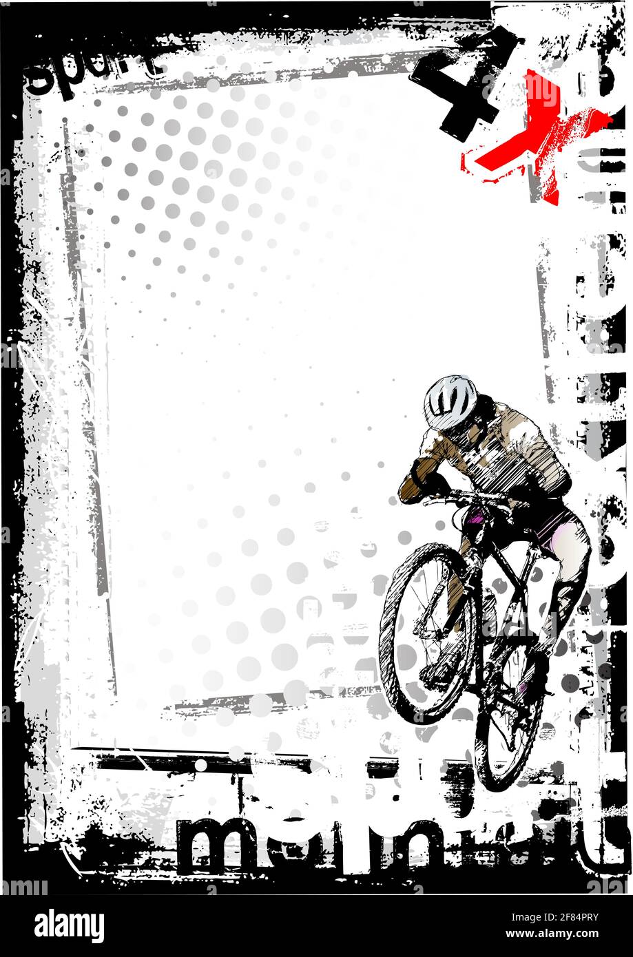 biker poster background Stock Vector Image & Art - Alamy