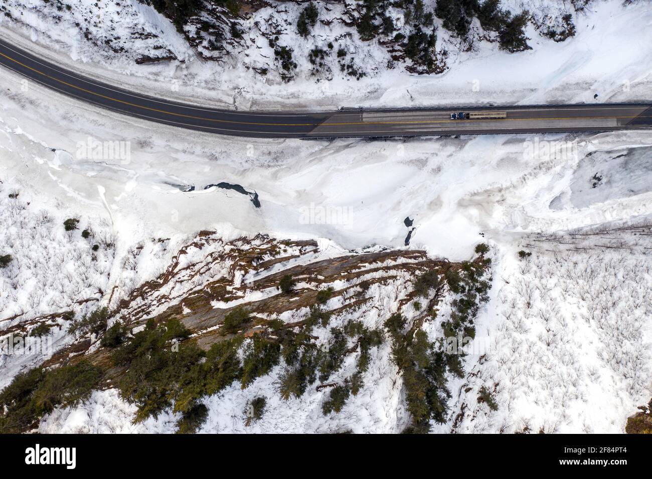 Highway drone photography hi-res stock photography and images - Alamy