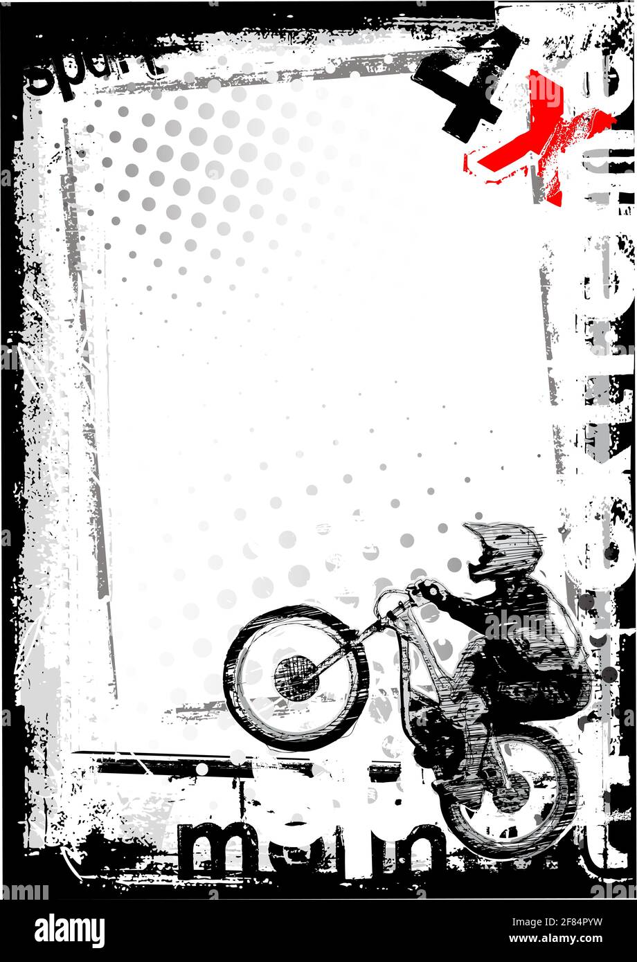 biker poster background Stock Vector Image & Art - Alamy