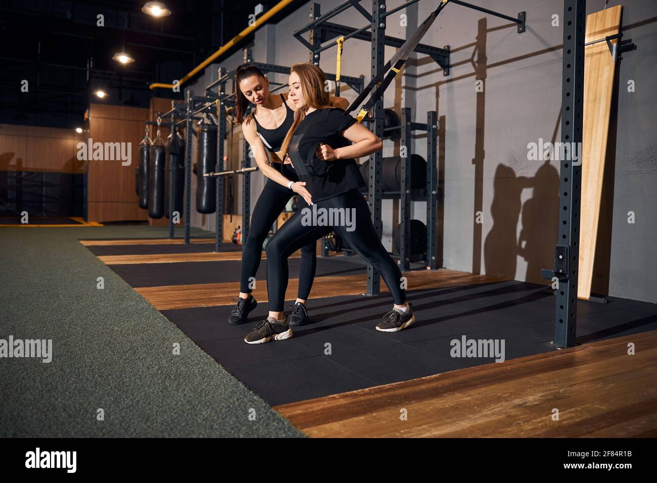 Exercising with more energy. Healthy lifestyle concept. Woman ...