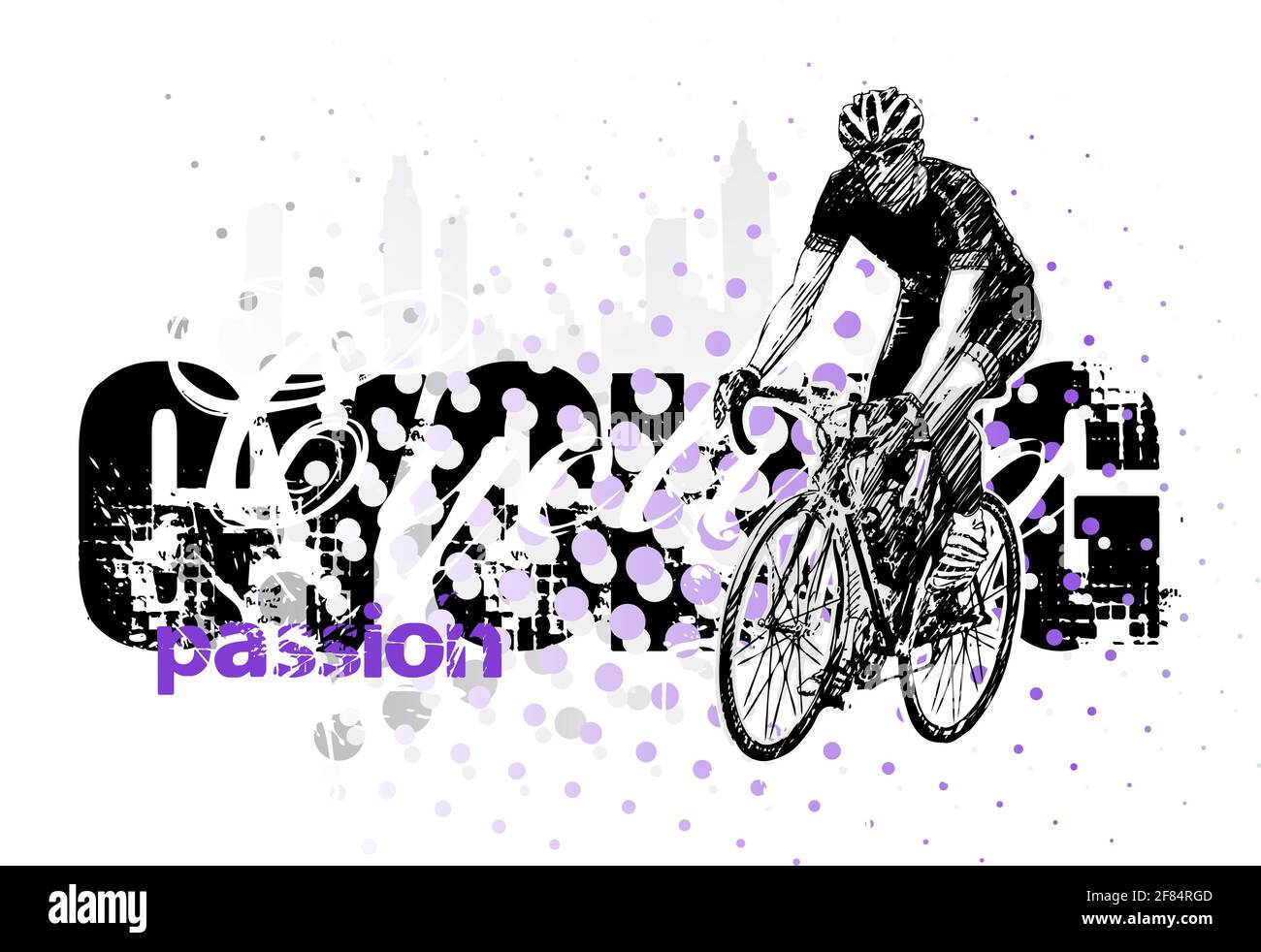 bike poster background Stock Vector Image & Art - Alamy