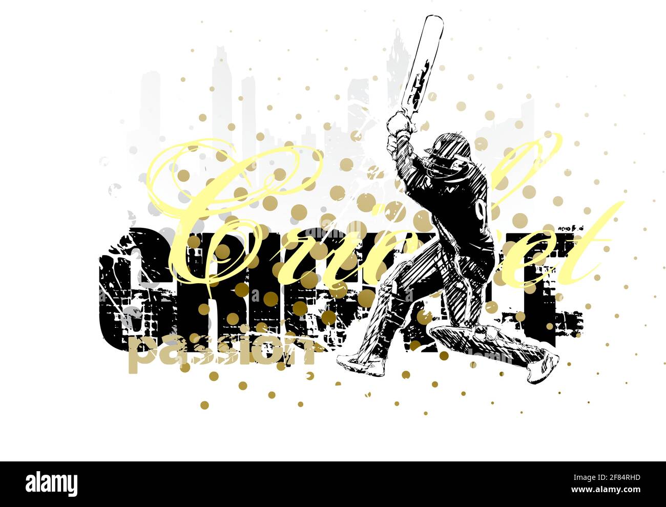 Cricket Poster High Resolution Stock Photography and Images - Alamy
