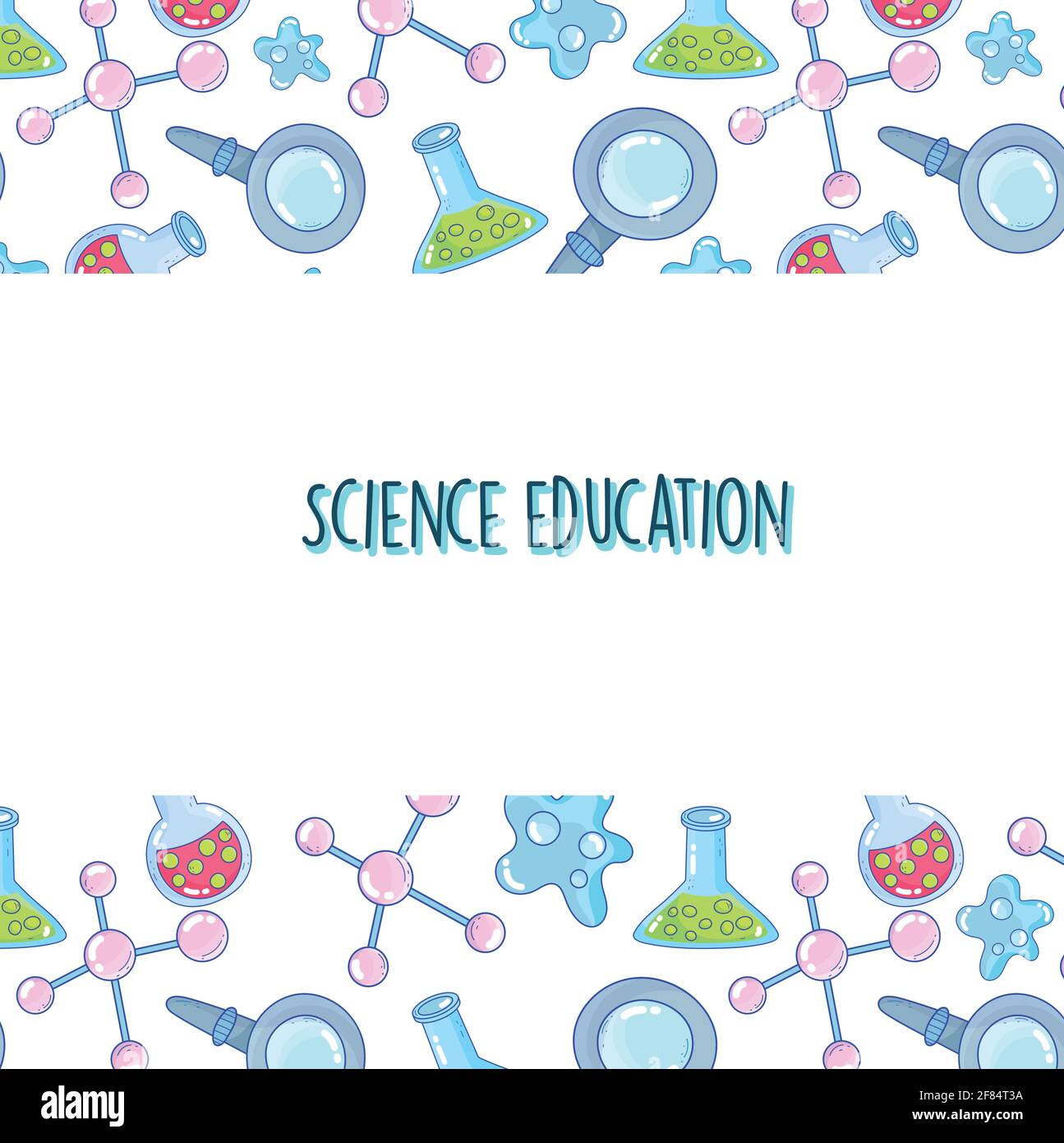science education academic class banner Stock Vector Image & Art - Alamy