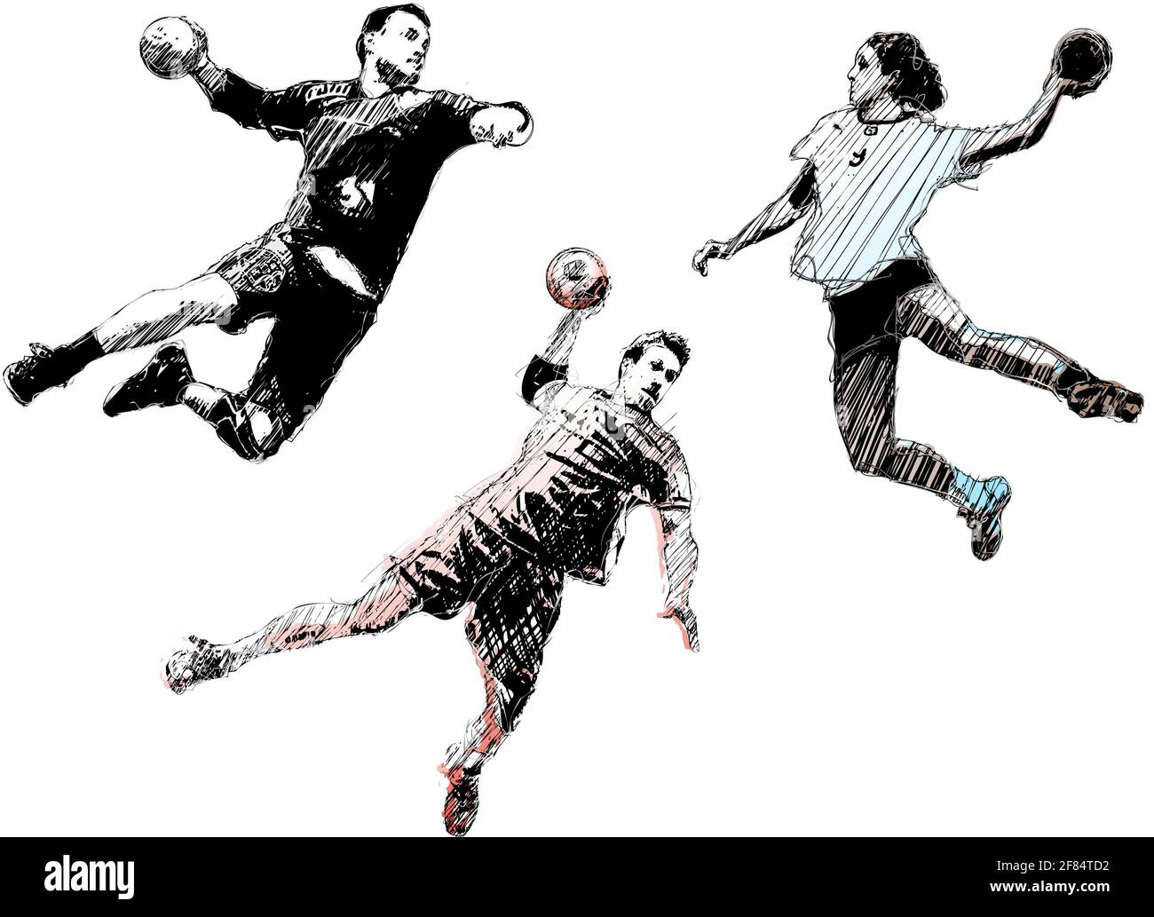 handball poster background Stock Vector Image & Art - Alamy