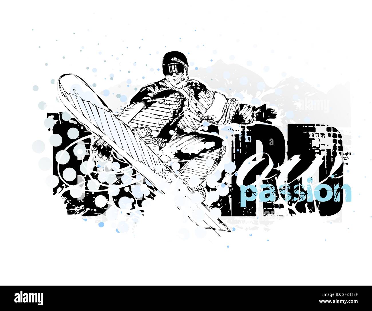 snowboarding poster background Stock Vector Image & Art - Alamy