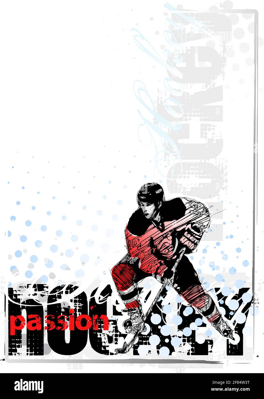 ice hockey poster background Stock Vector Image & Art - Alamy