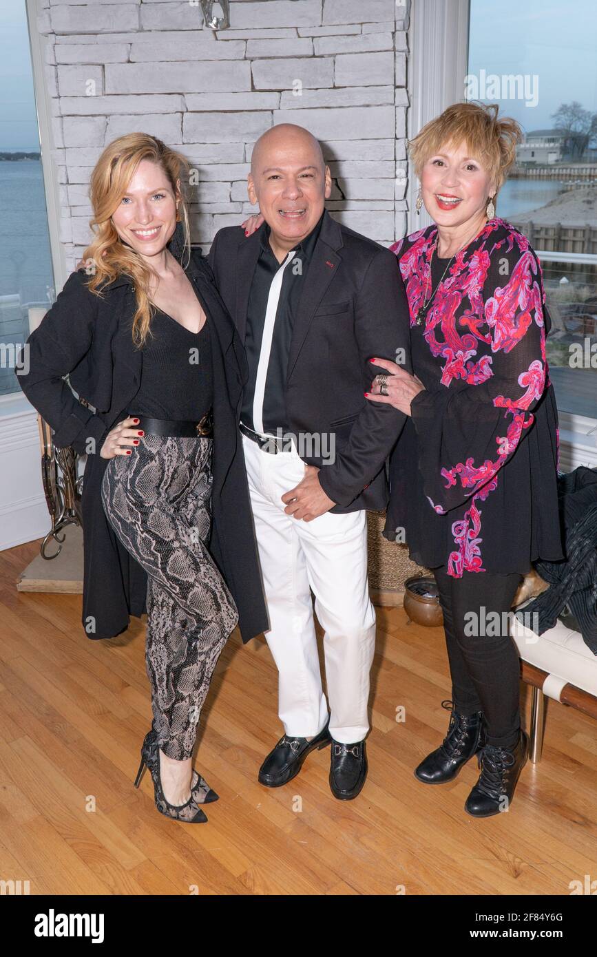 Laura Arten. Nabys Vielman and Lisa Zari attend Artist Luciana ...