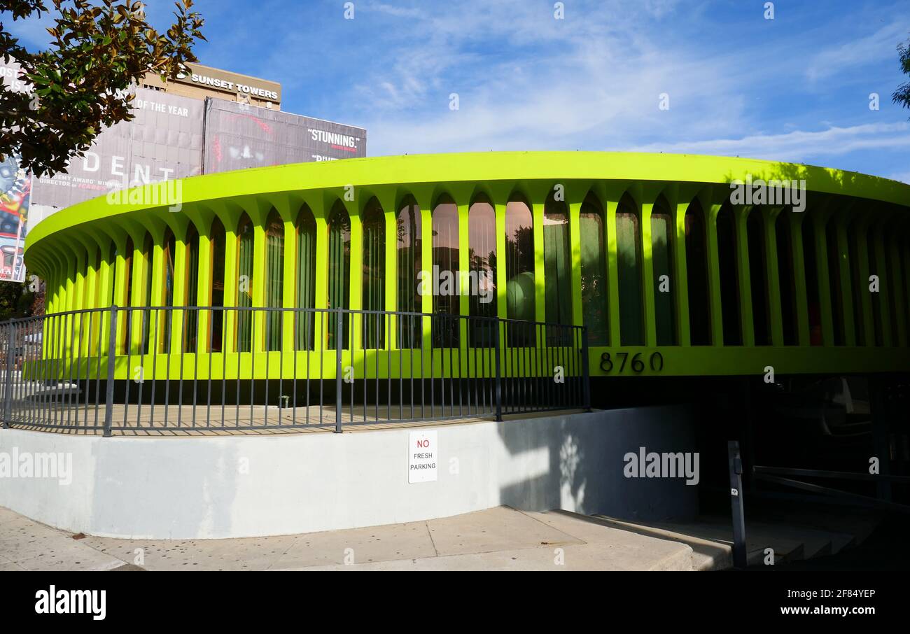 West Hollywood, California, USA 10th April 2021 A general view of ...