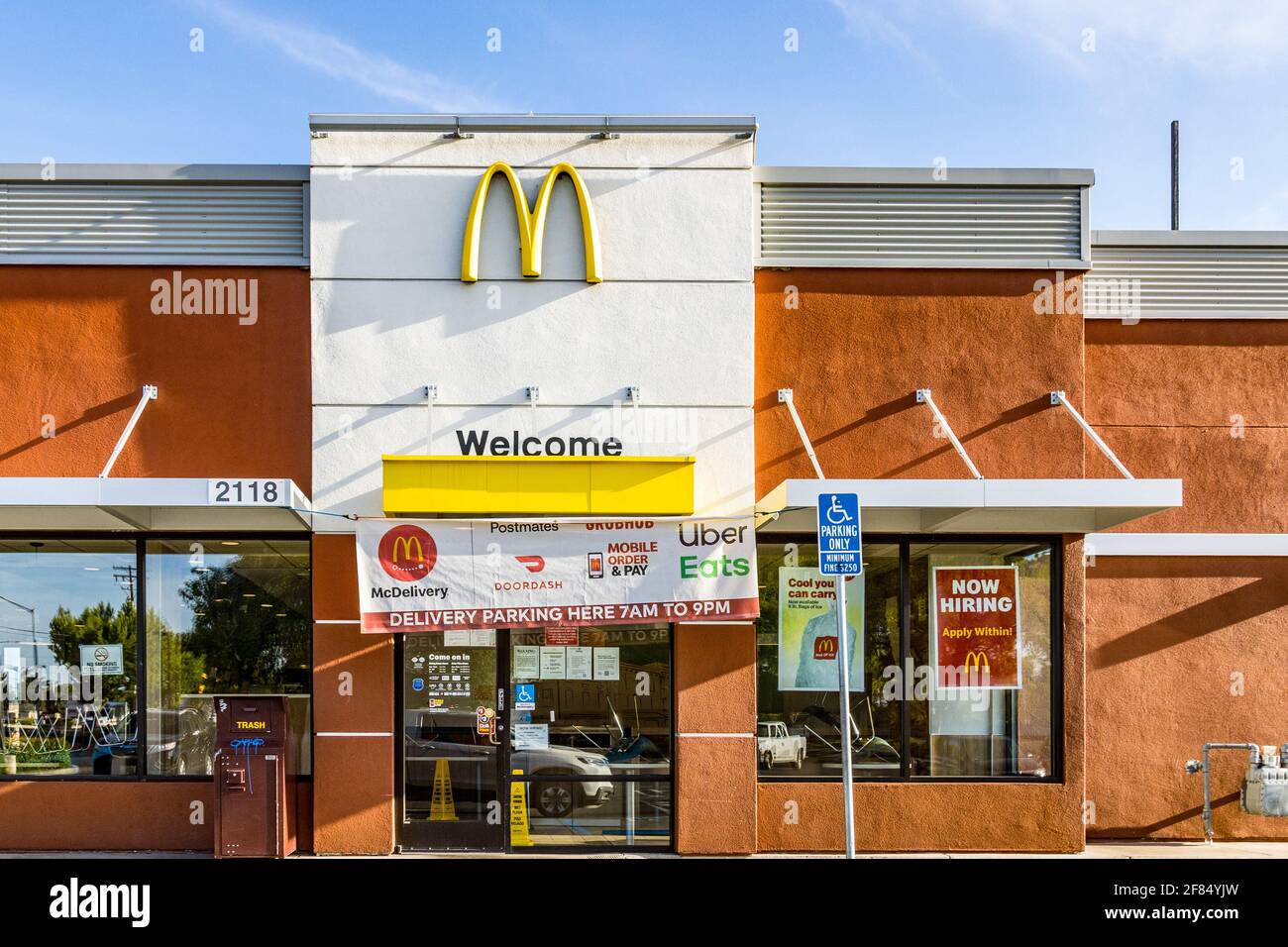 A McDonald's restaurant in Modesto California Stock Photo - Alamy