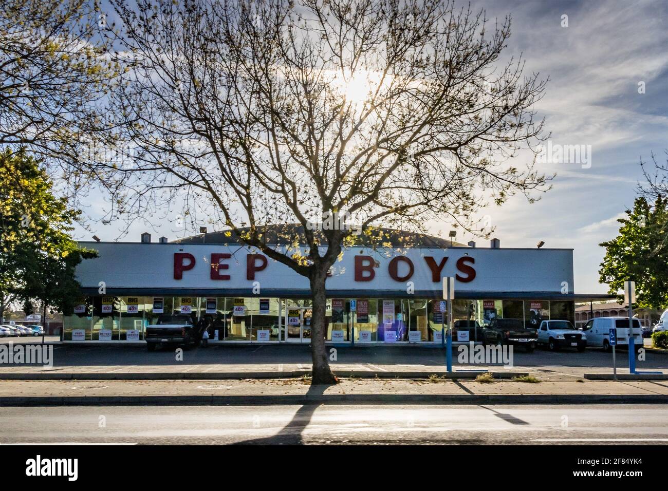 A Pep Boys store in Modesto California USa Stock Photo - Alamy