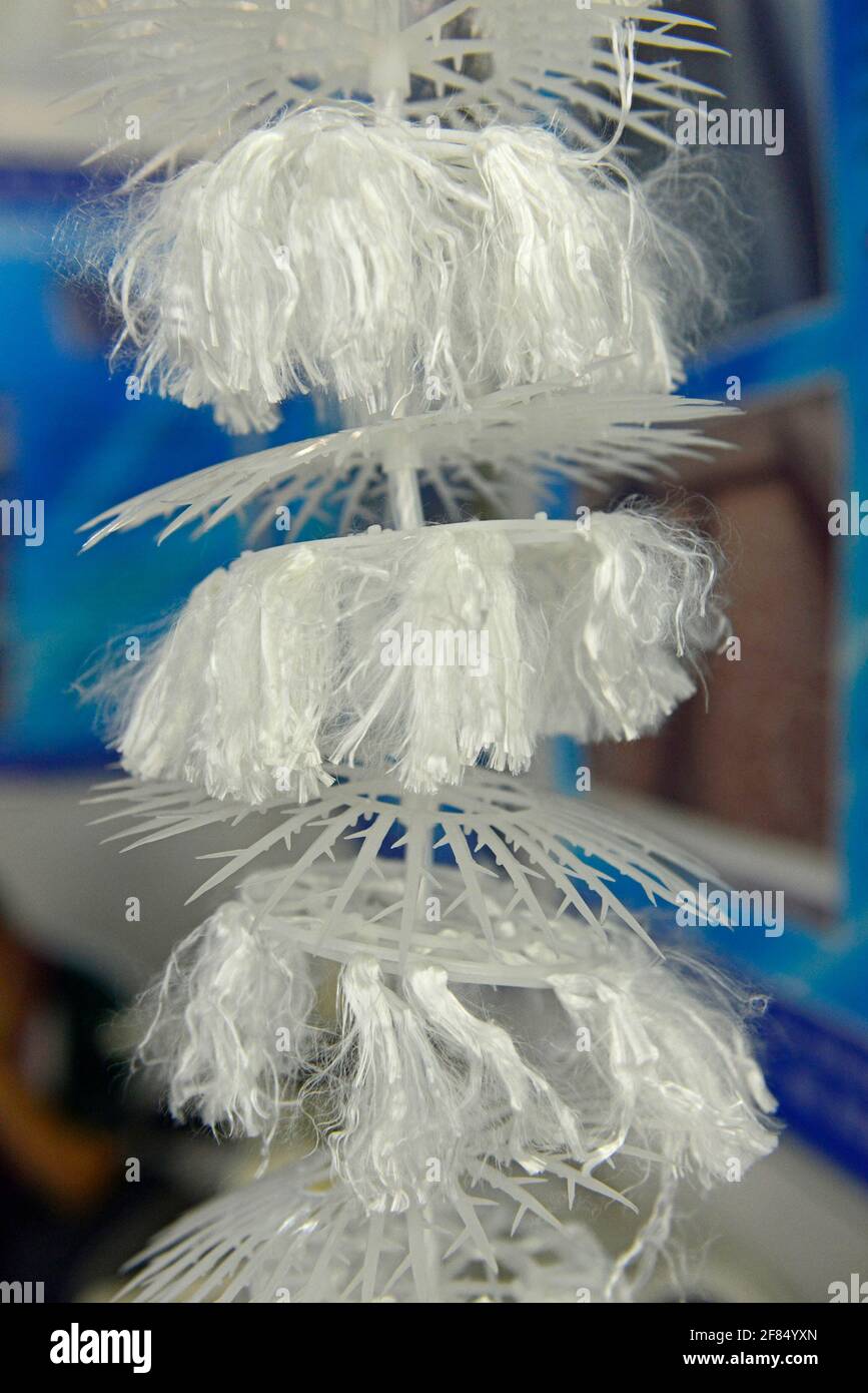 Exhibits at the China International Environmental Protection exhibition ...