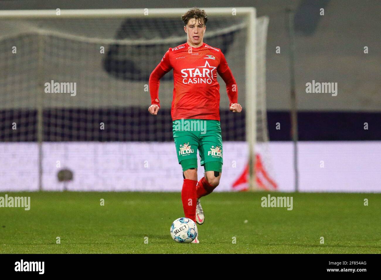 ANTWERPEN, BELGIUM - APRIL 11: Jack Hendry of KV Oostende during the ...