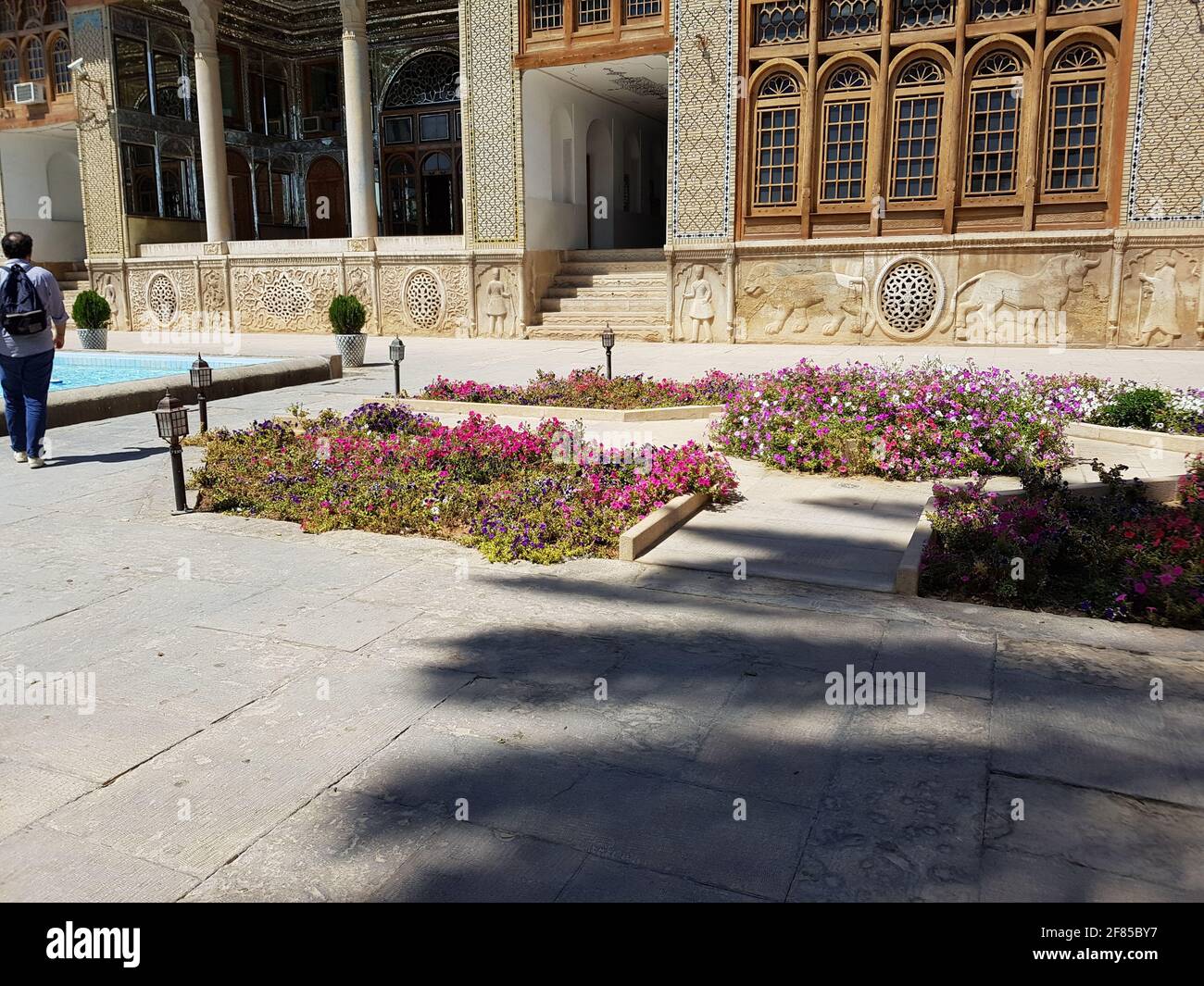 shiraz, iran - april 12, 2017: tourism photo old places in shiraz city ...