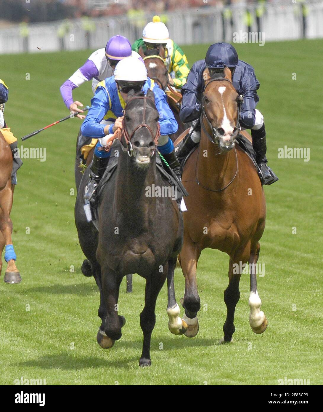 RACING AT ASCOT 20/6/07. THE PRINCE OF WALES STAKES. S.PASQUIRE ON ...