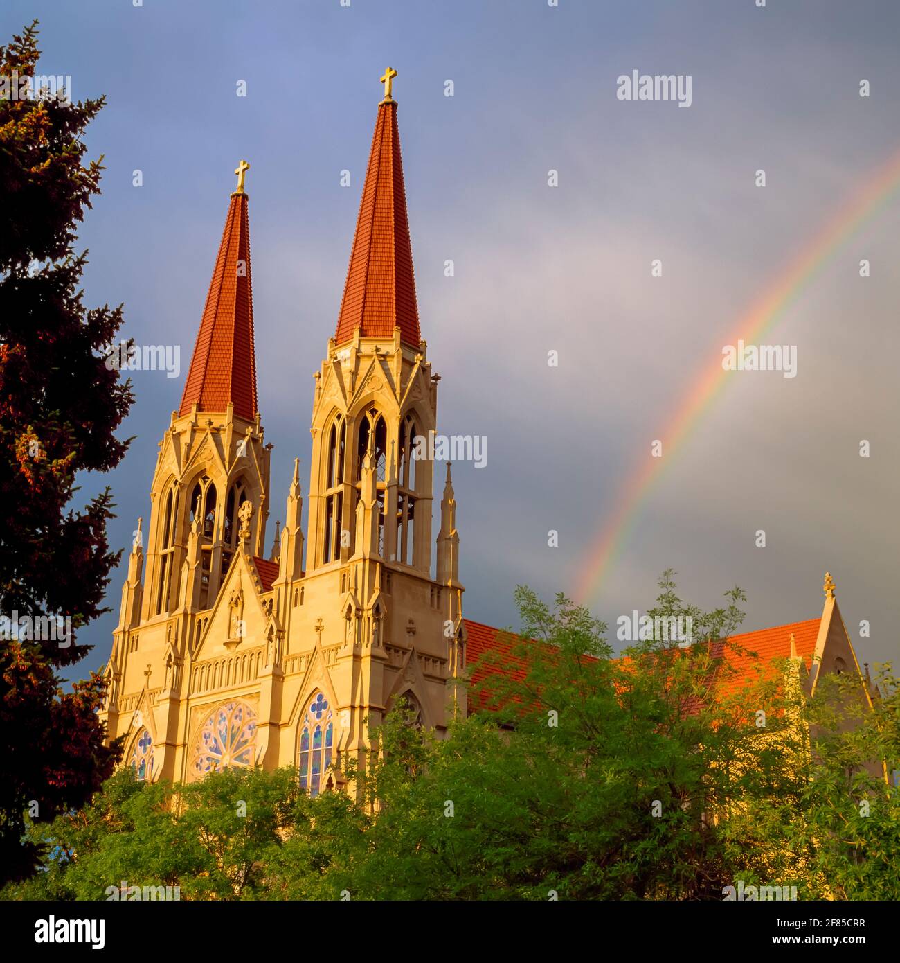 Montana st helena cathedral hi-res stock photography and images - Alamy