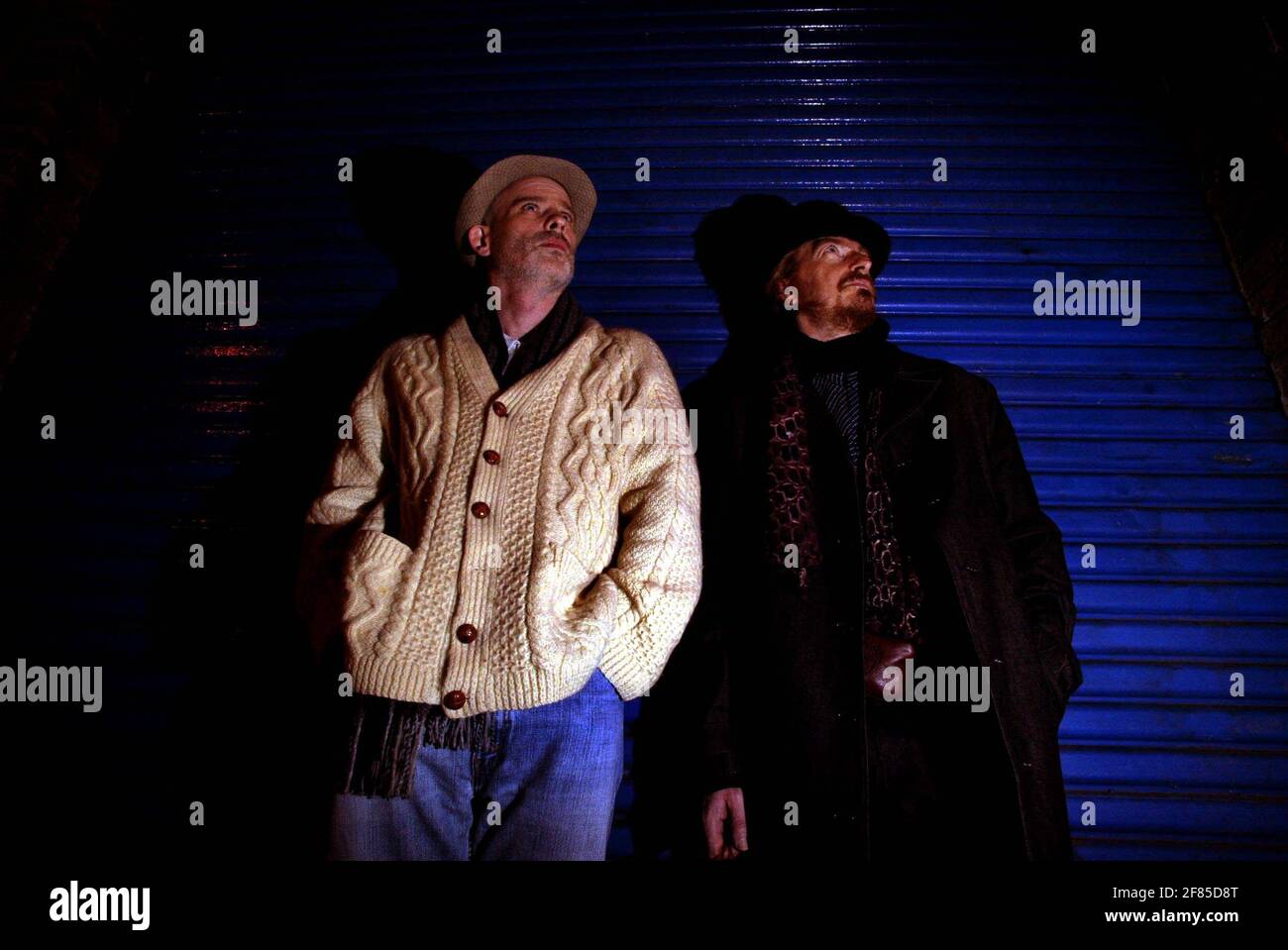 Cold Cut......Jon More (white top) and Matt Black.pic David Sandison 25 ...