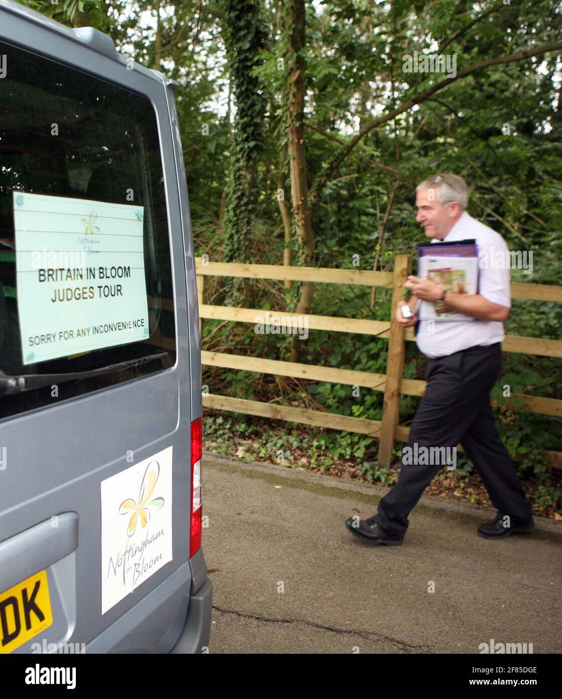 Nottingham in Bloom.... Judging in the BRITAIN IN BLOOM competition is ...