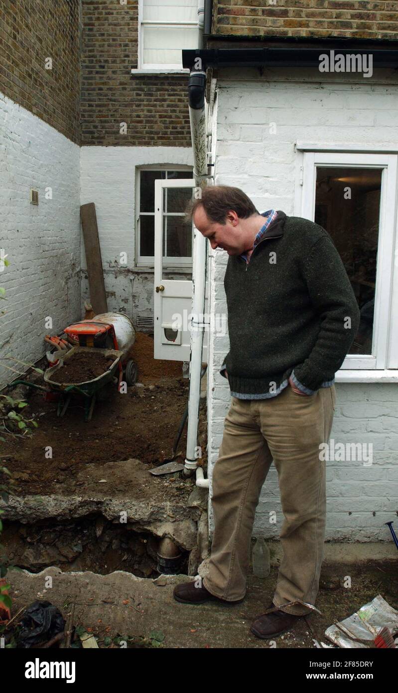 GERARD GILBERT ,HAVING AN EXTENSION BUILT AT THE BACK OF HIS HOUSE.13/1 ...