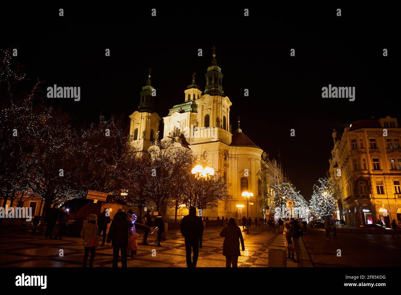 PRAGUE, CZECH REPUBLIC - Jan 01, 2021: Prague, Czech Republic - January ...