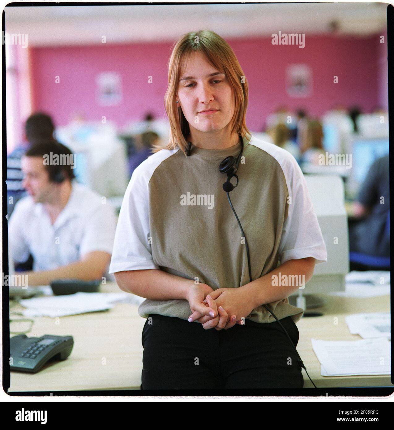 Susan Avery July 2001age 22 customer service agent at a call centre ...