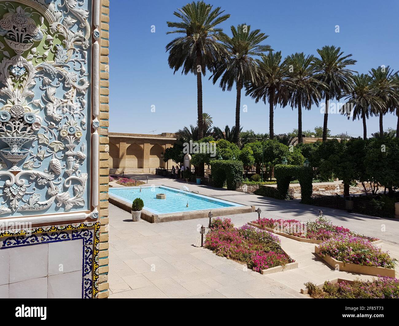 shiraz, iran - april 12, 2017: tourism photo old places in shiraz city ...