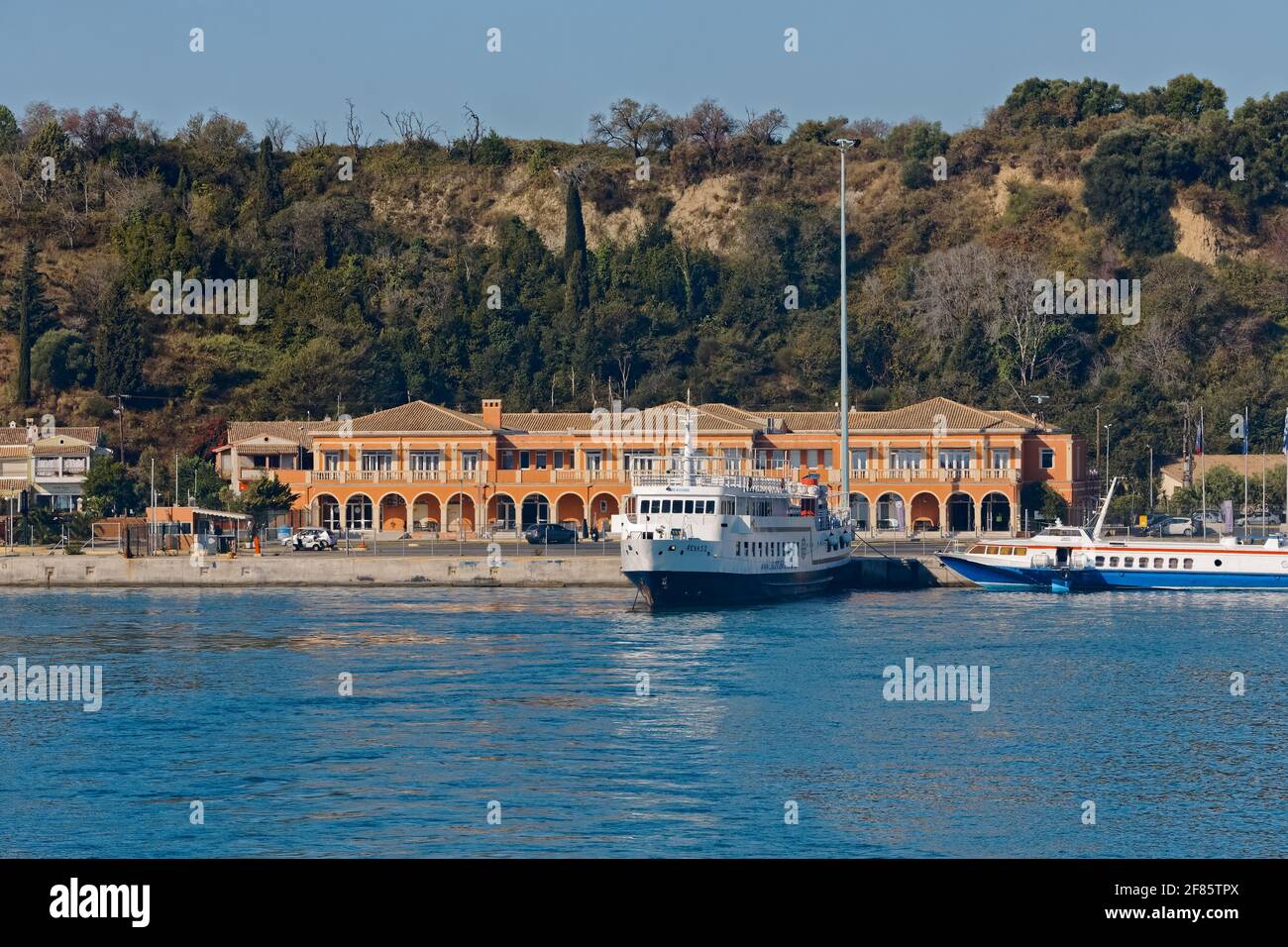 Corfu port hi-res stock photography and images - Alamy