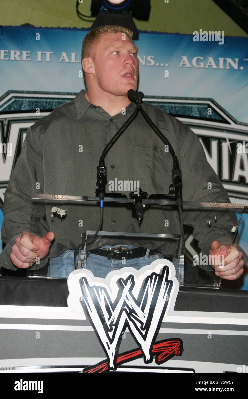 Brock Lesner 2002 Photo By John Barrett/PHOTOlink Stock Photo - Alamy