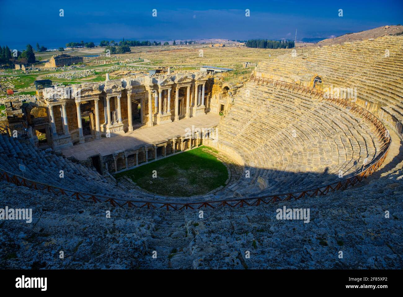 The Theatre was probably constructed under the reign of Hadrian after ...