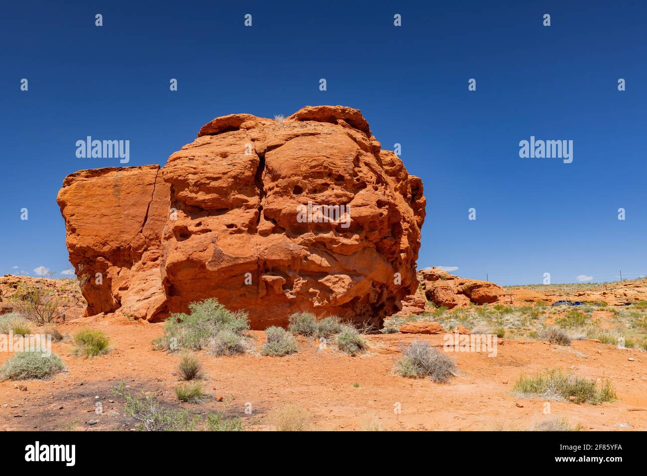 Nature landscape around the Pioneer Park at St George, Utah, USA Stock ...