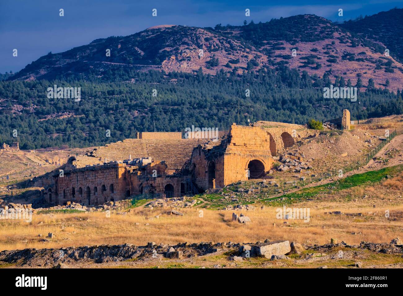 The Theatre was probably constructed under the reign of Hadrian after ...
