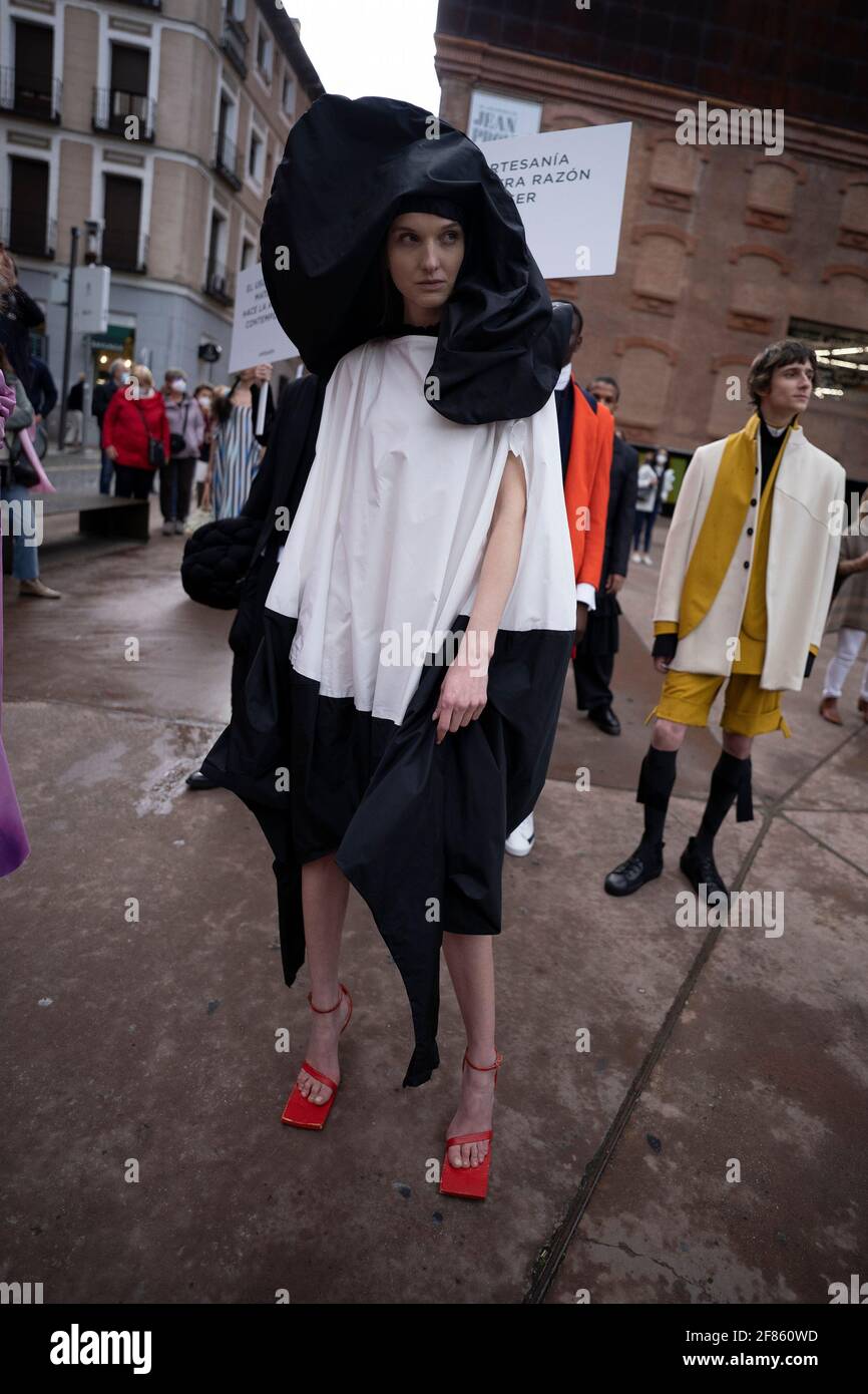 Models parade at the "Madrid is Fashion" event, which unites fashion ...