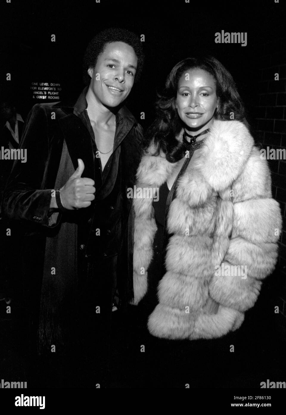 Leon Isaac Kennedy and Freda Payne Circa 1980's. Credit: Ralph ...