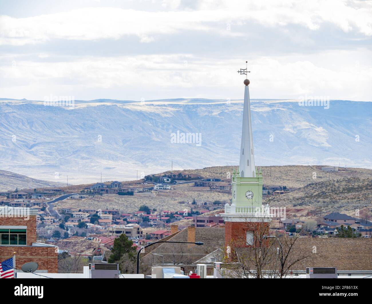 Daytime shot of the St George Tabernacle at Utah, USA Stock Photo - Alamy