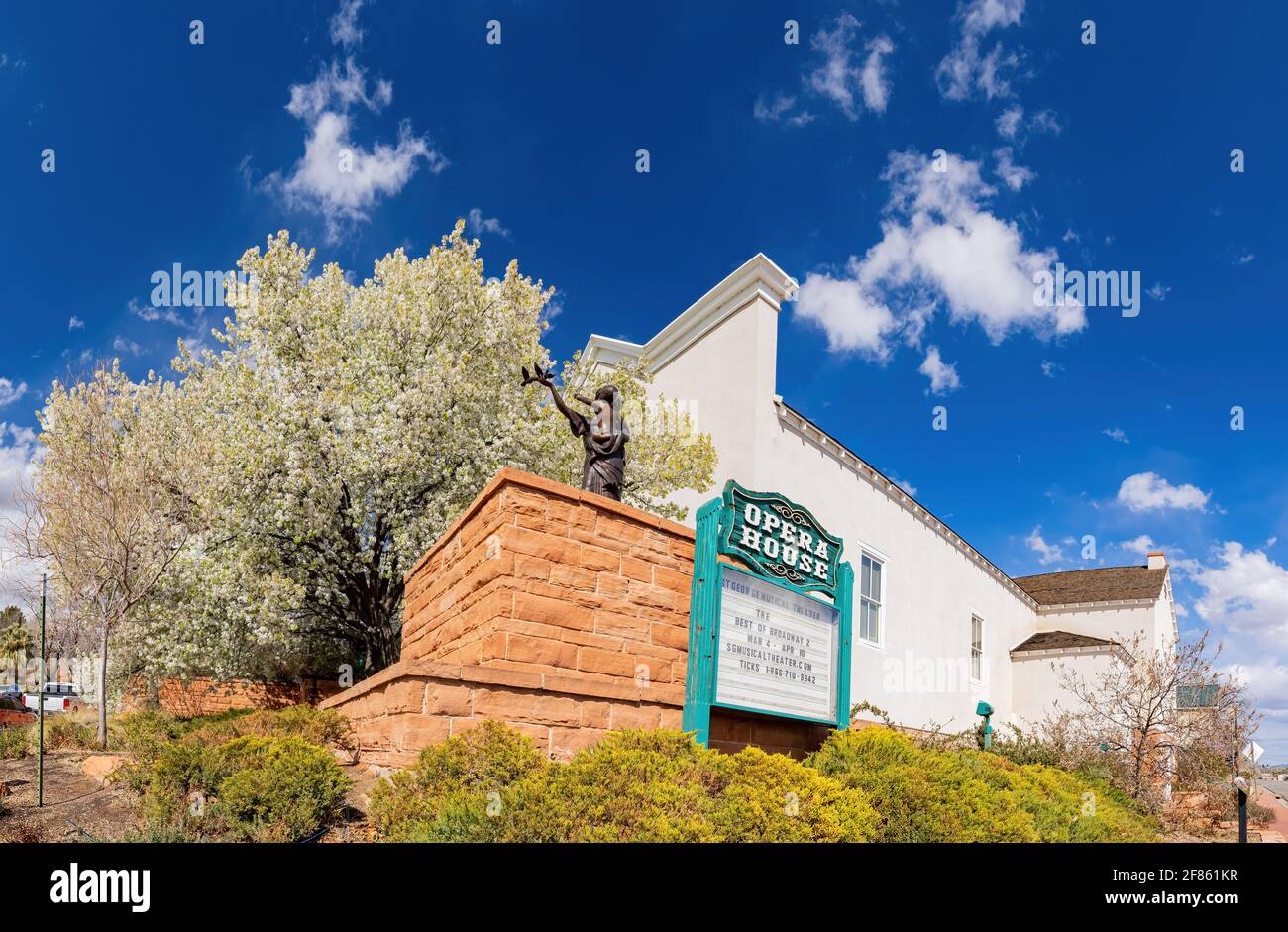 Utah, MAR 15, 2021 - Exterior view of the Opera House Stock Photo - Alamy