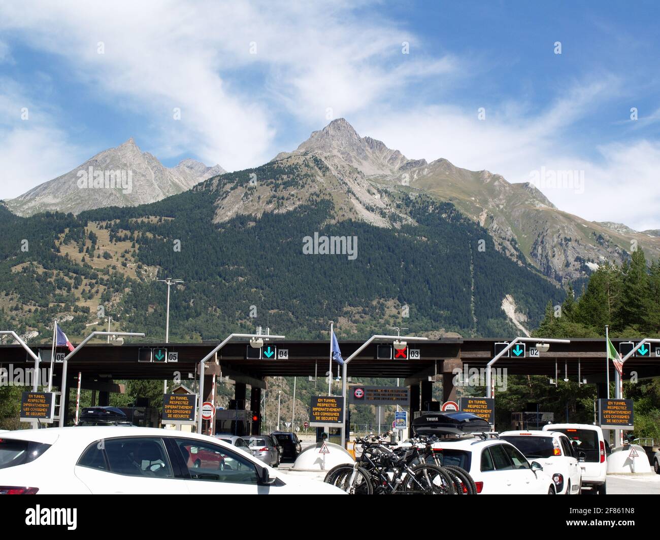 Entrance to the Frejus Tunnel at Modane, France Stock Photo - Alamy