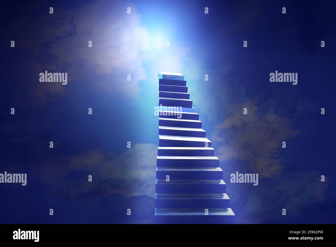 Stairway To Heaven. Stairs to the sky Stock Photo - Alamy