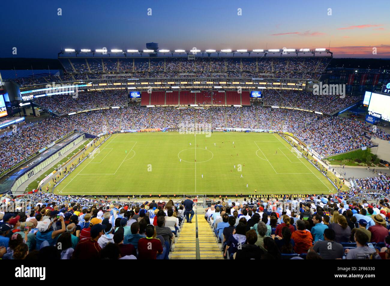 Gillette stadium soccer hi-res stock photography and images - Alamy