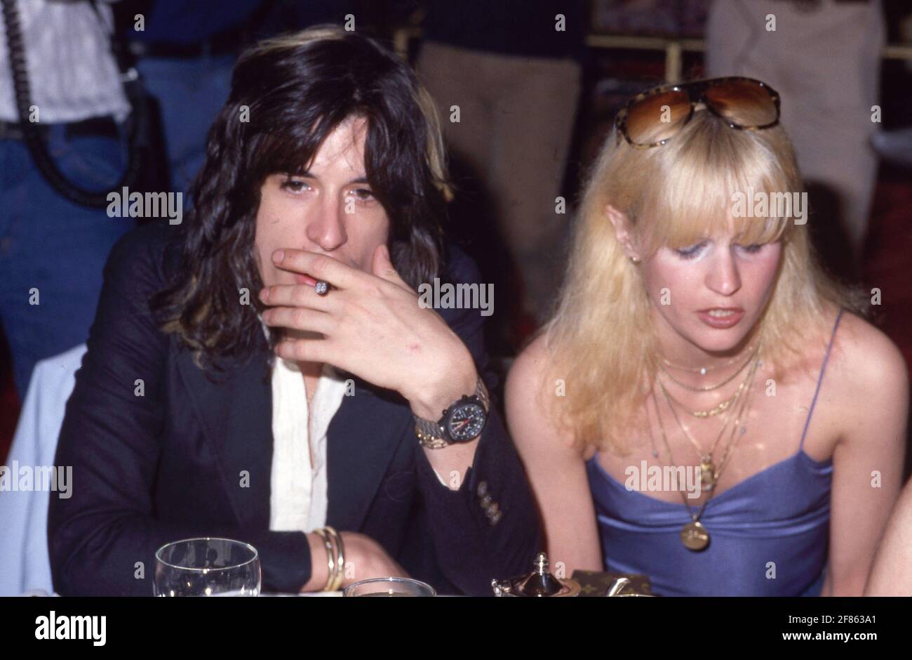 Joe Perry 1978 Credit: Ralph Dominguez/MediaPunch Stock Photo - Alamy
